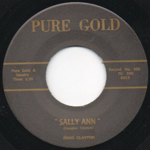 Doug Clayton - Sally Ann /Saturday Night Twist- Pure Gold 45 RE - No ...