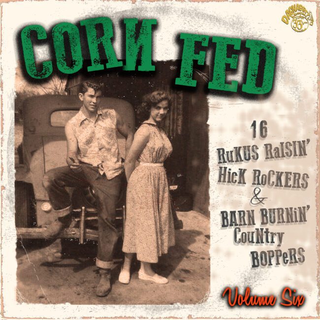 VARIOUS - CORN FED VOL.6 - DAGNABBIT LP - No Hit Records